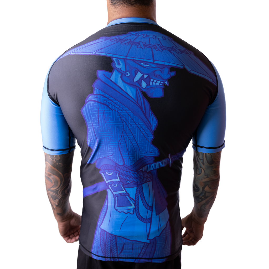 Ranked Blue Belt Rash Guard – E4 Gear